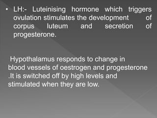 reproductive and menstrual cycle with detail | PPTX