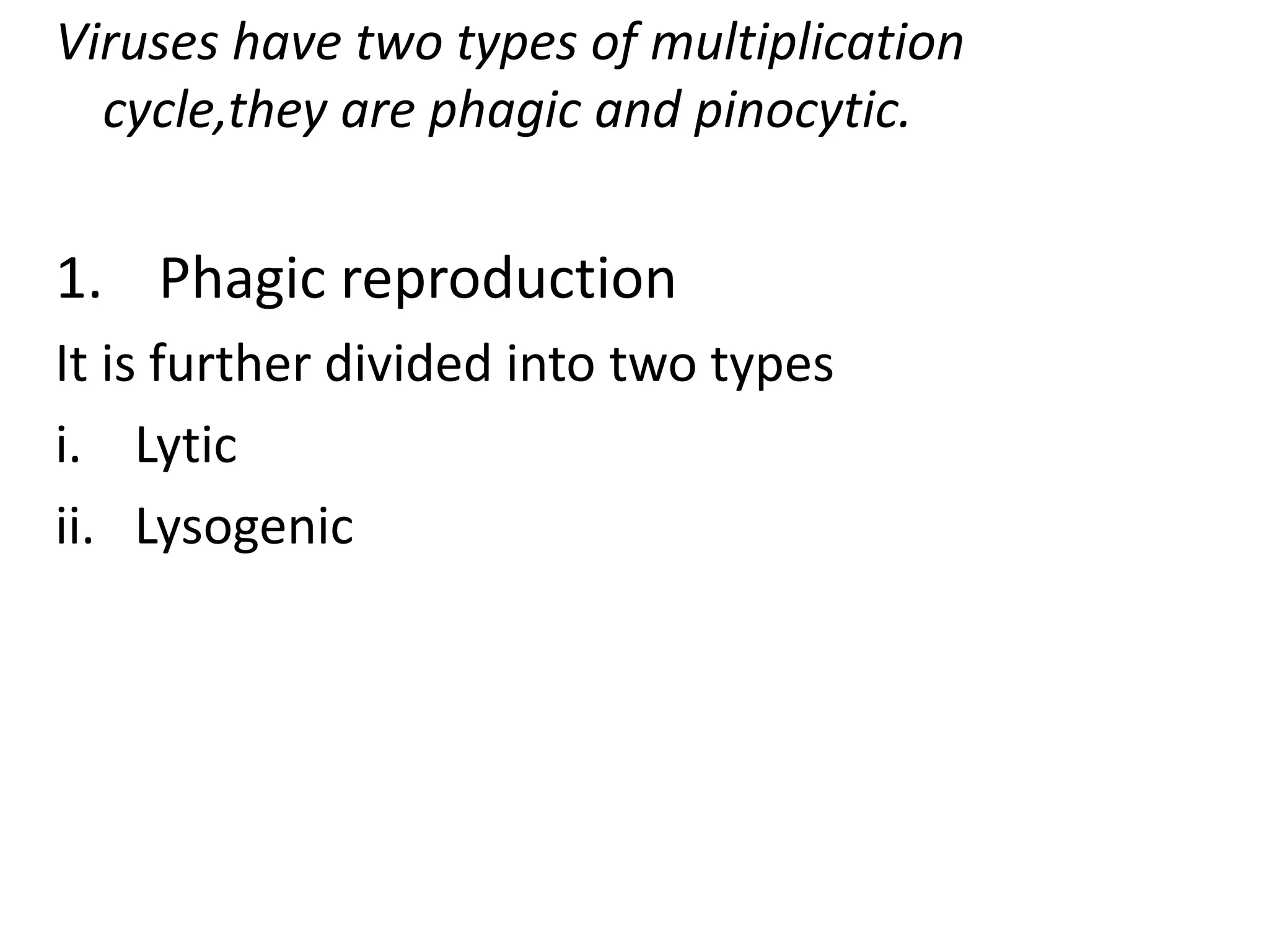 Reproductive cycle of virus | PPTX