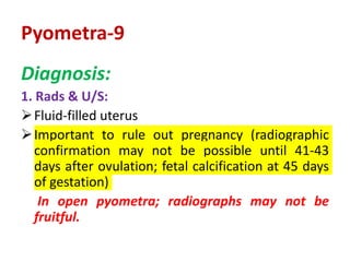 Reproductive & Genital Syst-2; Pyometra.pptx