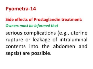 Reproductive & Genital Syst-2; Pyometra.pptx