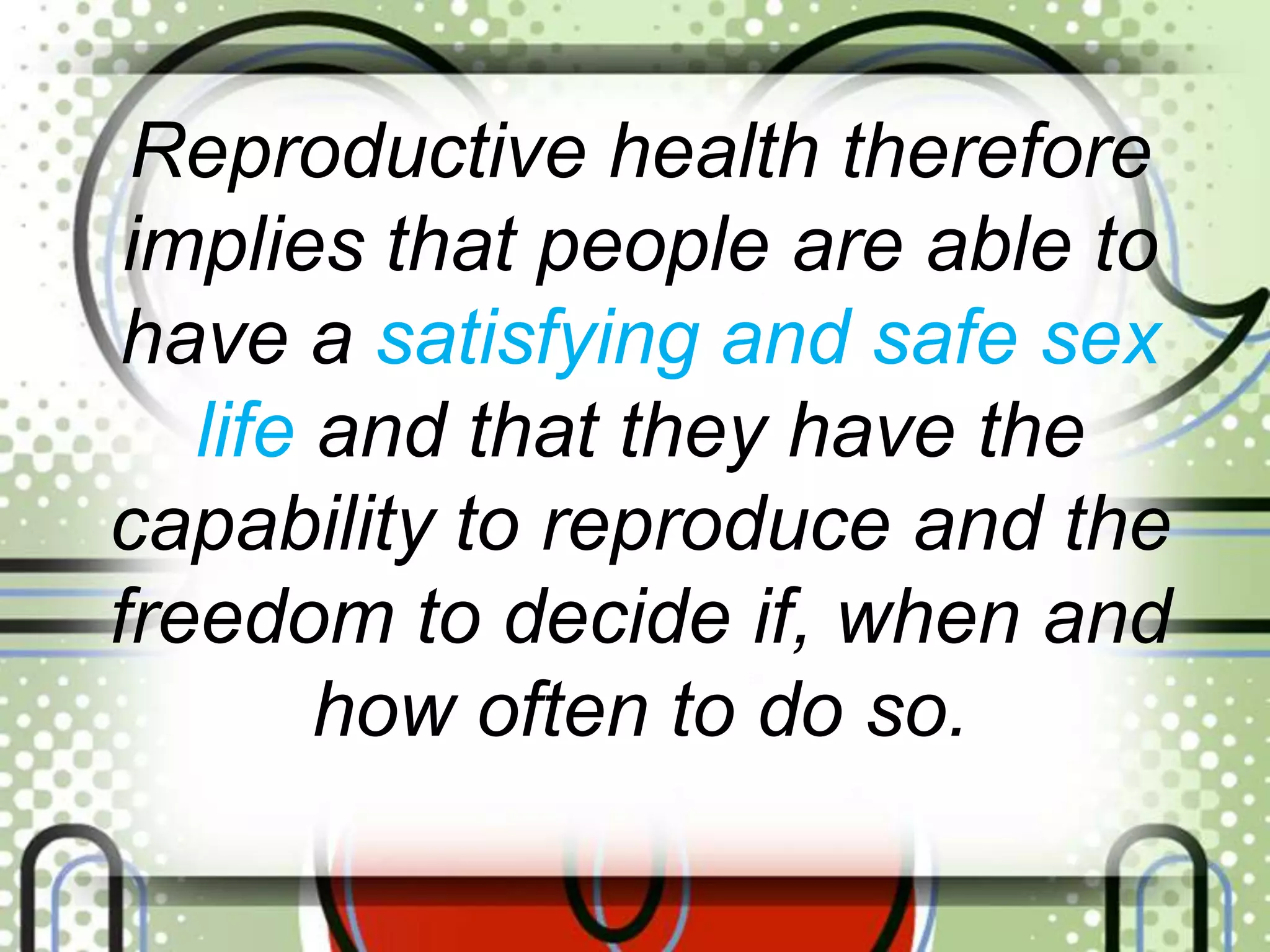 Reproductive health | PPTX