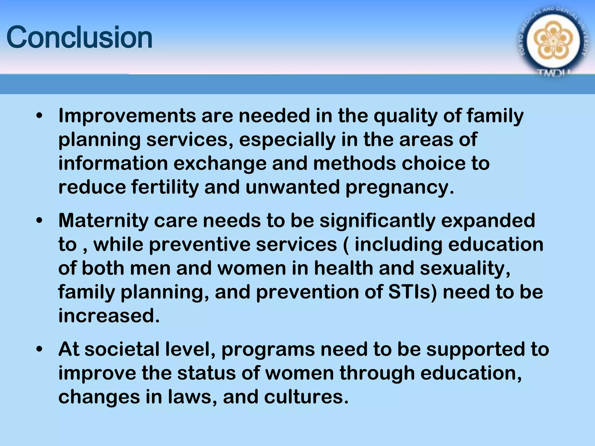 Reproductive health | PPTX