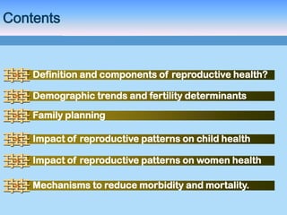 Reproductive health | PPTX