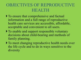 Reproductive health | PPTX