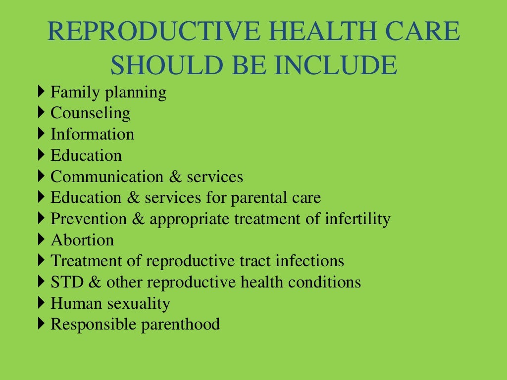 Reproductive Health