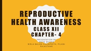 Reproductive health | PPTX