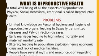 Reproductive health | PPTX
