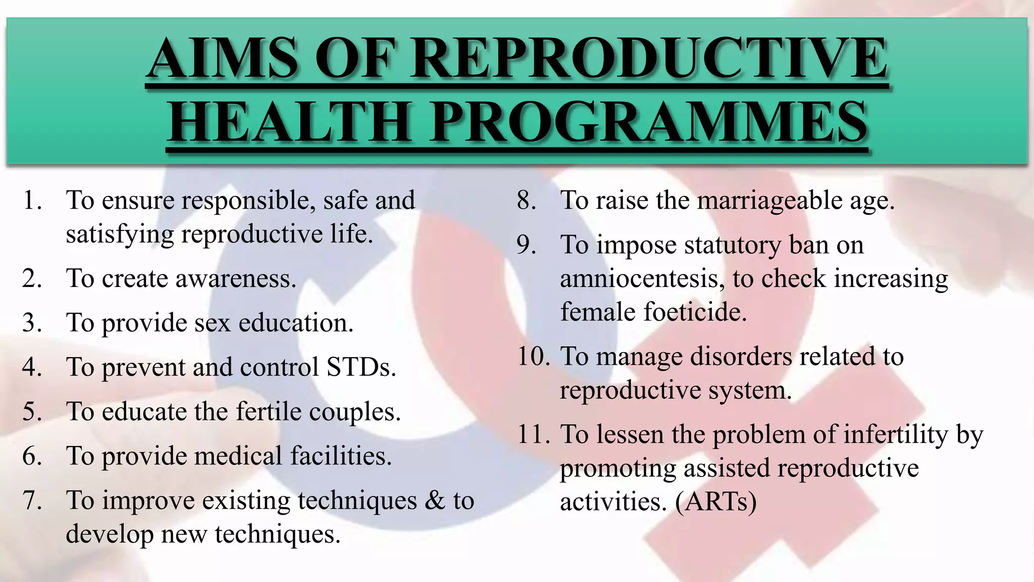 Reproductive health | PPTX