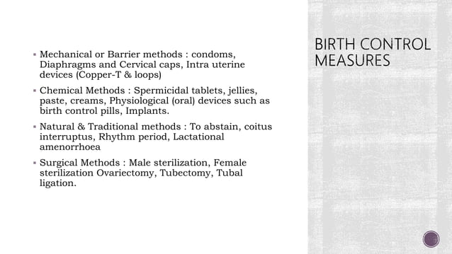 REPRODUCTIVE HEALTH | PPTX