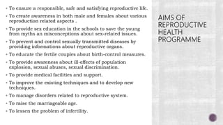 REPRODUCTIVE HEALTH | PPTX