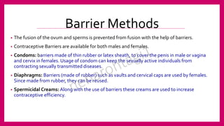 Reproductive Health Class 12th CBSE NCERT | PDF