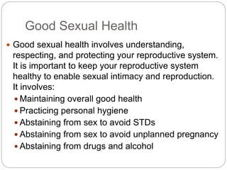 Reproductive health anantomy | PPTX