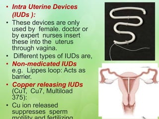 Class -XII chapter - 4 Reproductive Health | PPTX