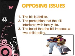 RH Bill in the Philippines | PPTX