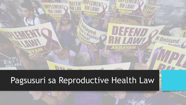 Reproductive Health Law | PPTX