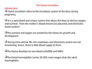 REPRODUCTIVE HEALTH NURSING.Foetal circulation-1.pptx
