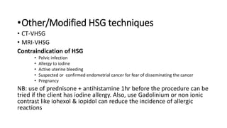 Reproductive imaging | PPTX