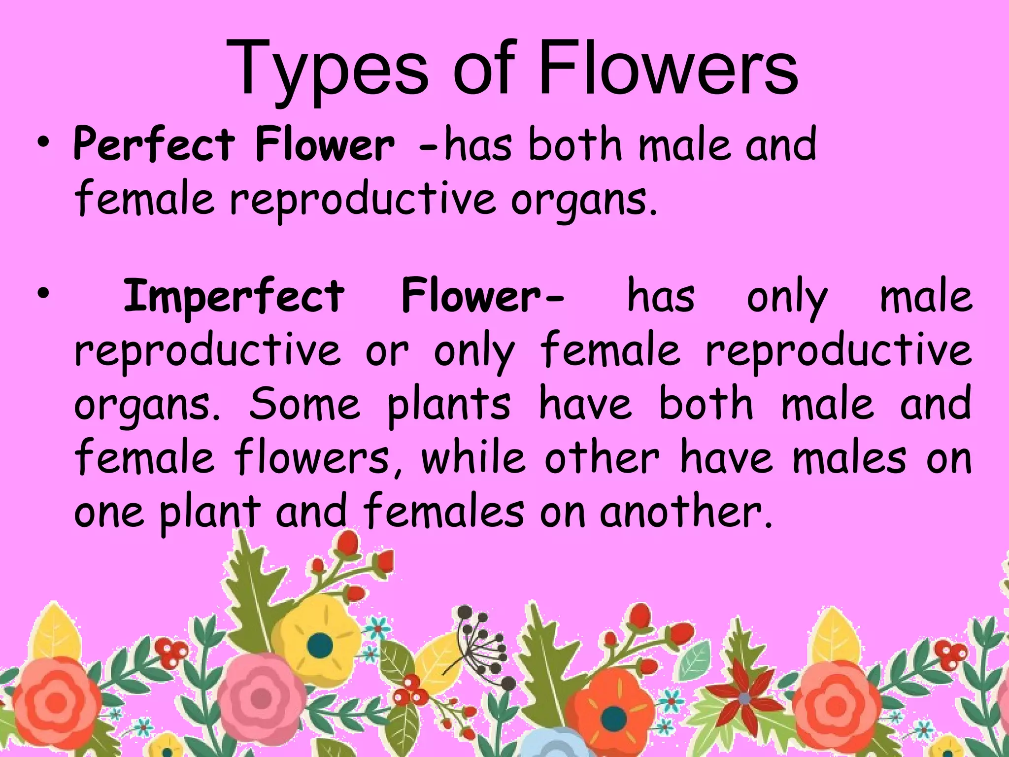 Reproductive parts of plants- J.Dael