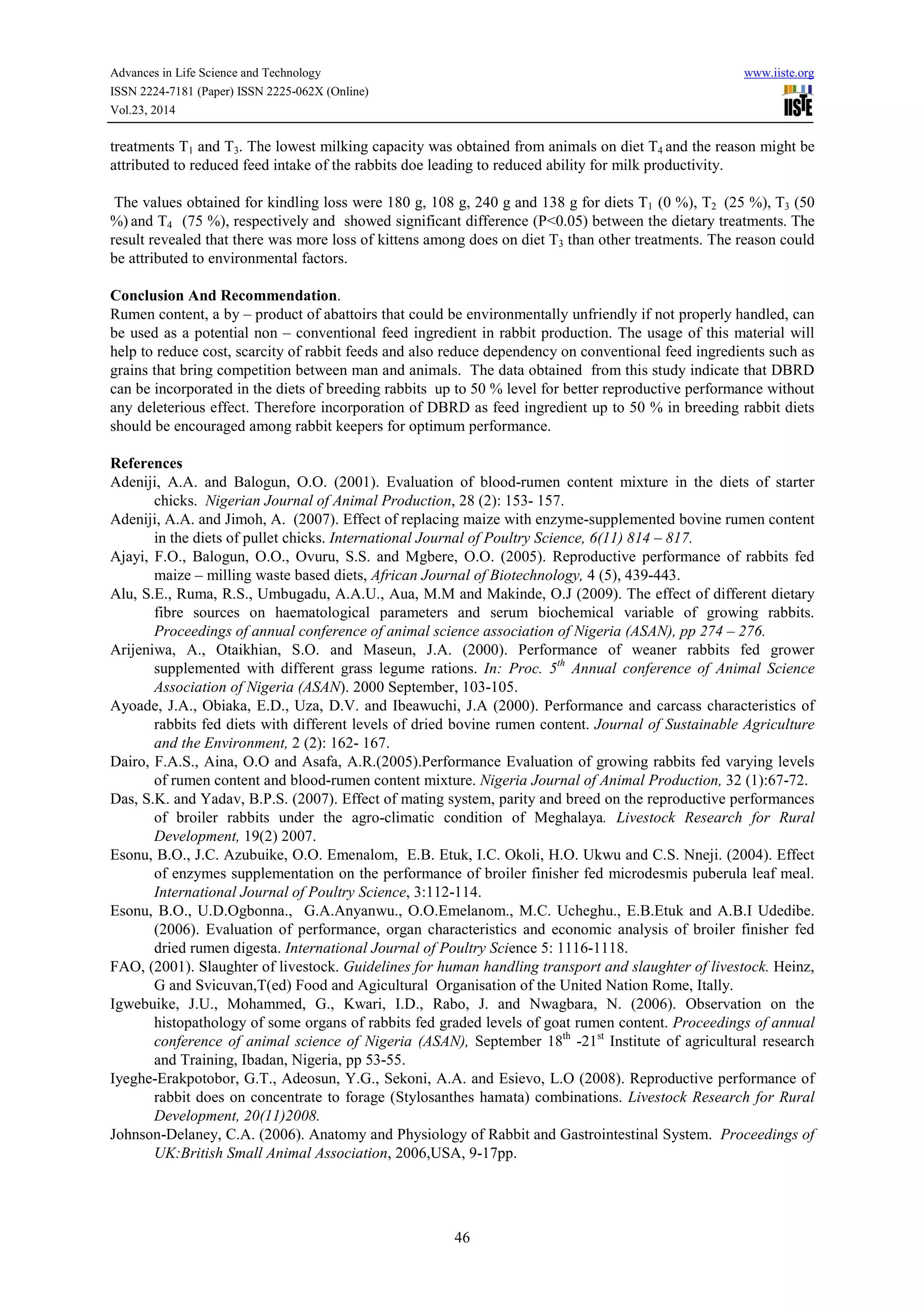 Reproductive Performance Pdf