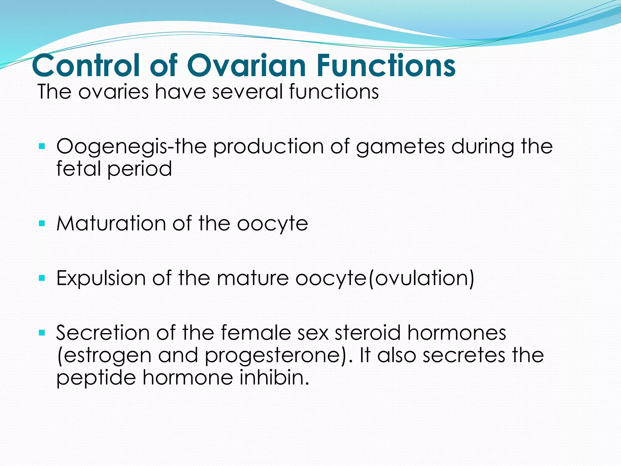 Reproductive physiology | PPTX