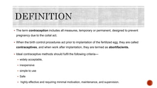 Contraception | PPT