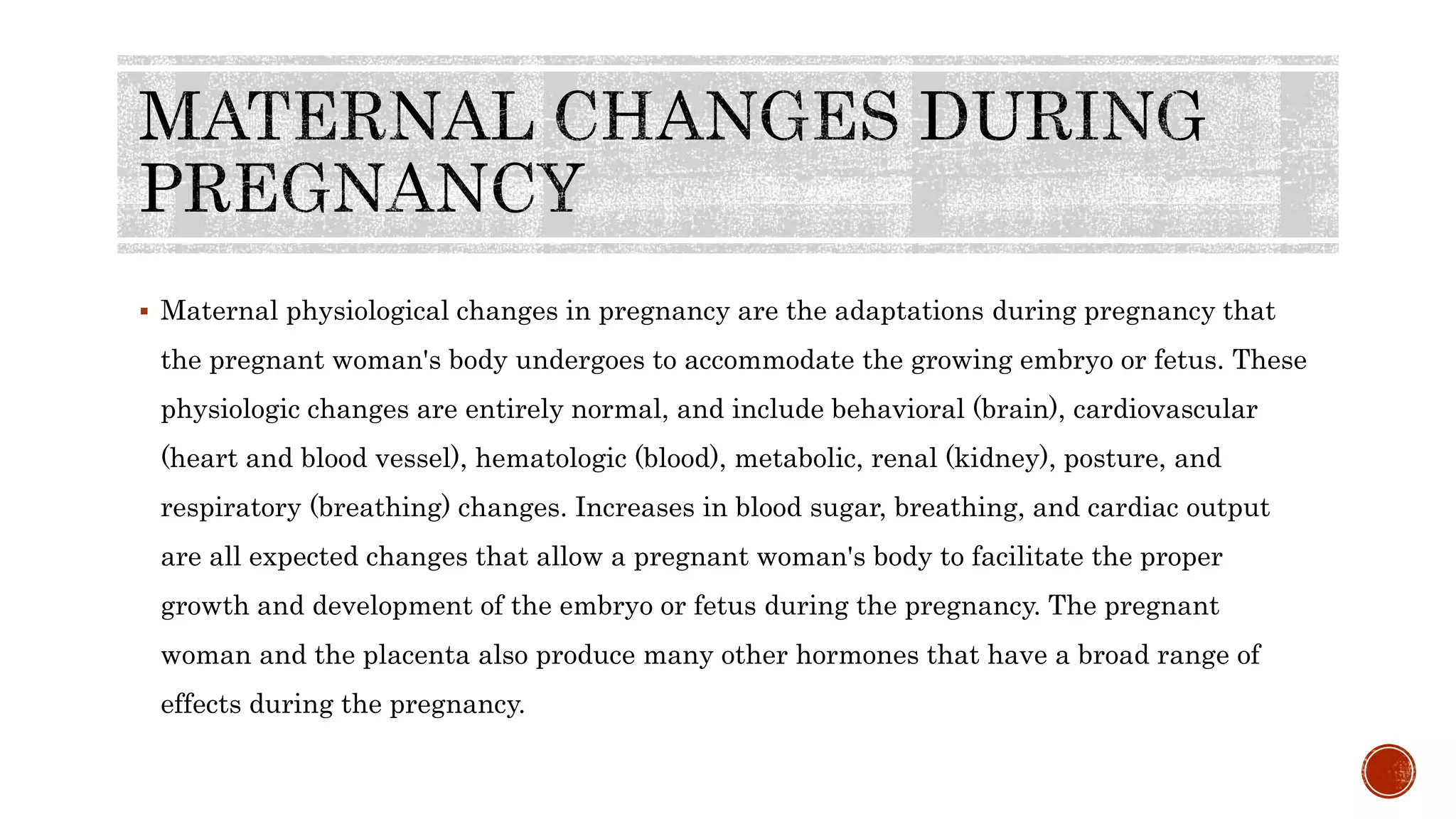 Physiology of Pregnancy and Parturition | PPTX