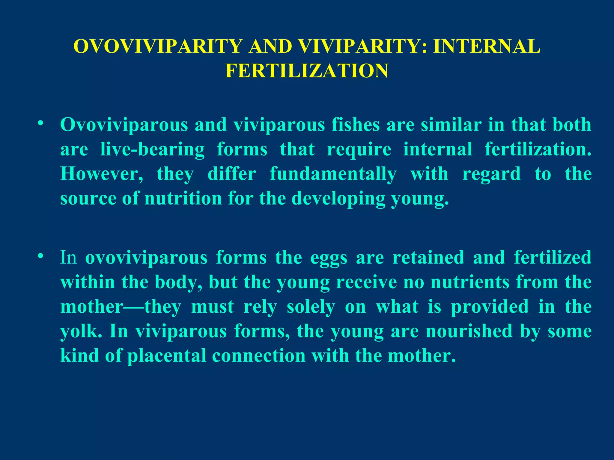 Reproductive strategies in fishes | PPT