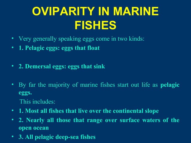 Reproductive strategies in fishes | PPT