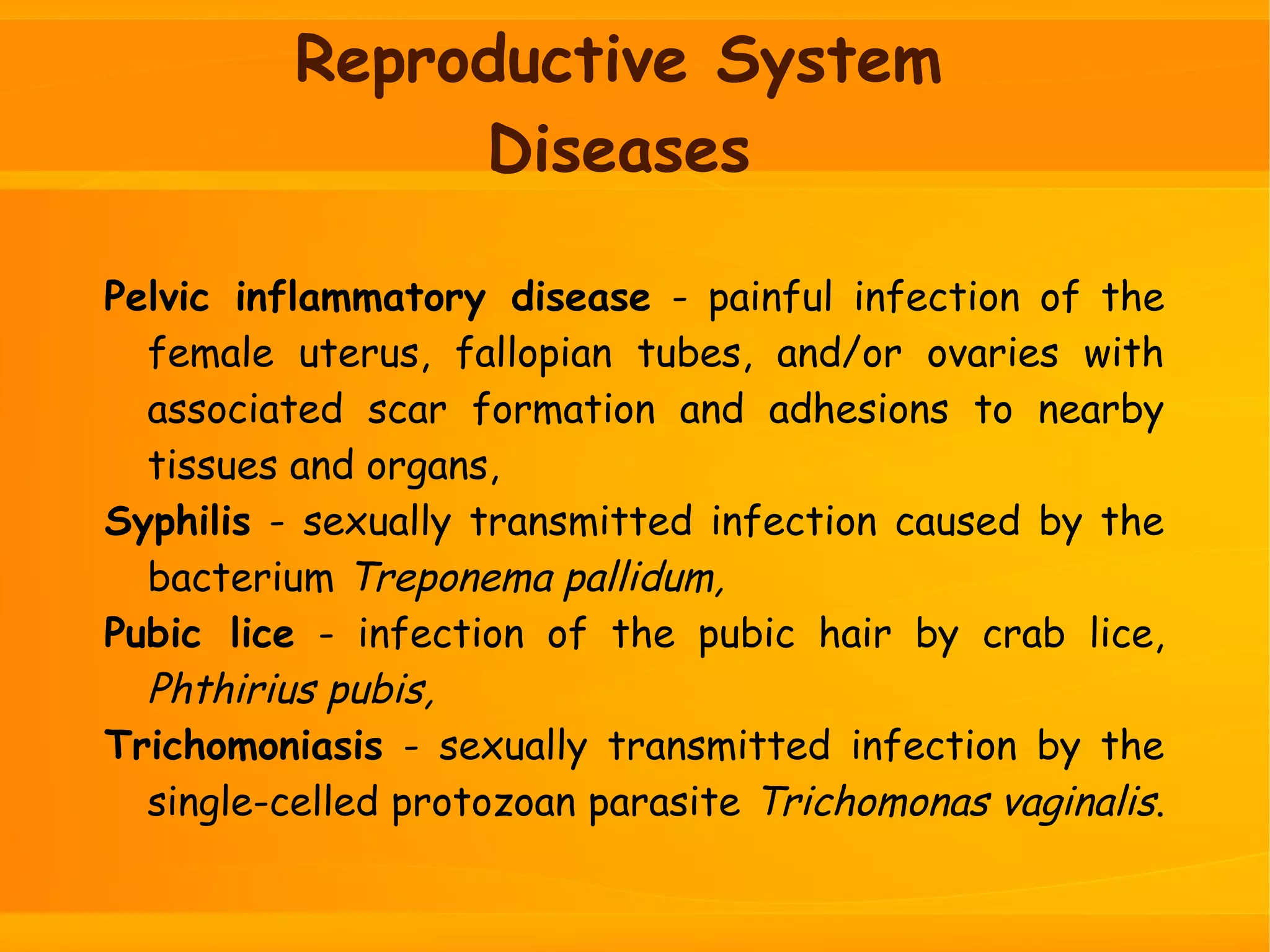 Reproductive system | PPT