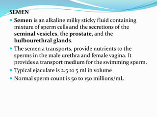 Human Reproductive system: Anatomy and physiology | PPTX