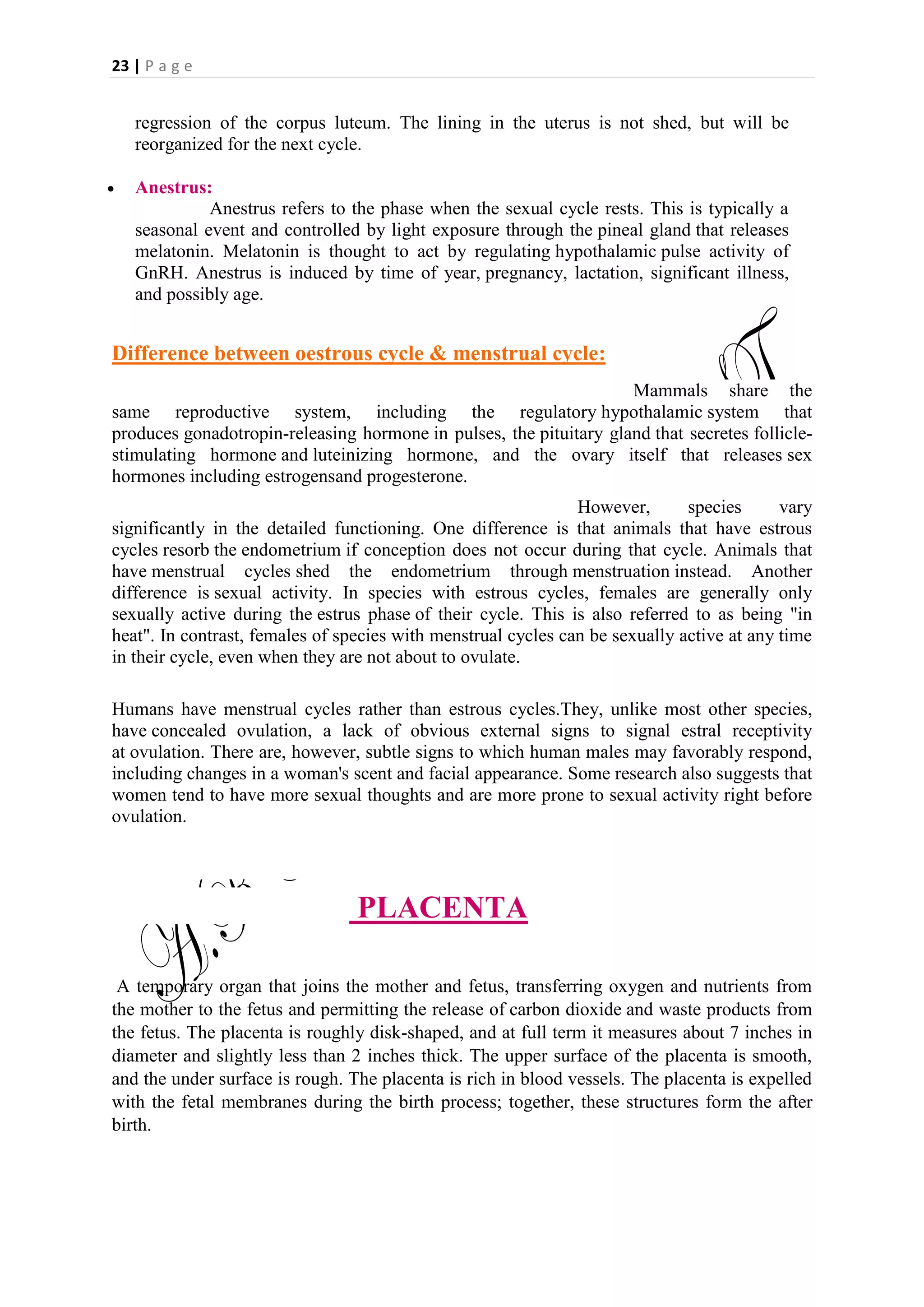 Reproductive system | PDF