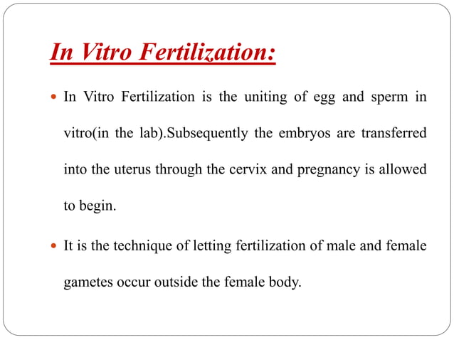 Reproductive system and its Classification | PPT