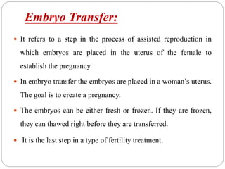 Reproductive system and its Classification | PPT