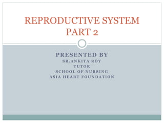Reproductive system 2 | PPTX
