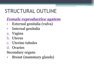 REPRODUCTIVE SYSTEM anatomyyyyyyyyyyyyyyyyy | PPTX