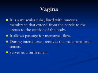 Reproductive System Ch 10 | PPT