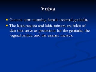 Reproductive System Ch 10 | PPT