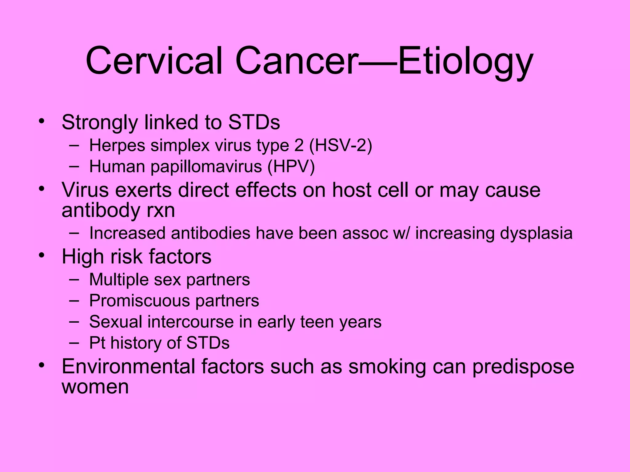 Reproductive System Disorders | PPT