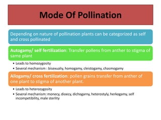 Reproductive system in plants | PPTX