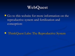 Reproductive system power point | PPT