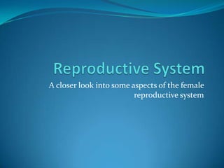 Reproductive System | PPTX | Pregnancy | Reproductive Health