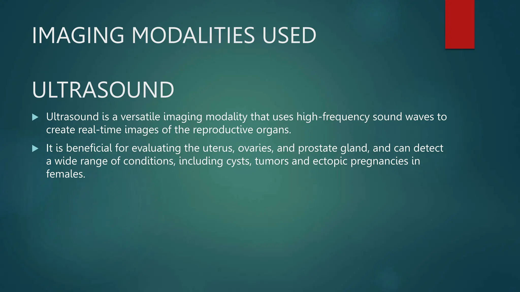 REPRODUCTIVE SYSTEM PPT.pptx radiographic | PPTX