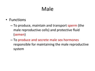 Reproductive systems presentation version 2 | PPT