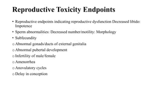 Reproductive toxicology Reproductive Toxins | PPTX