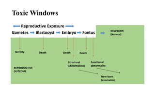 Reproductive toxicology Reproductive Toxins | PPTX