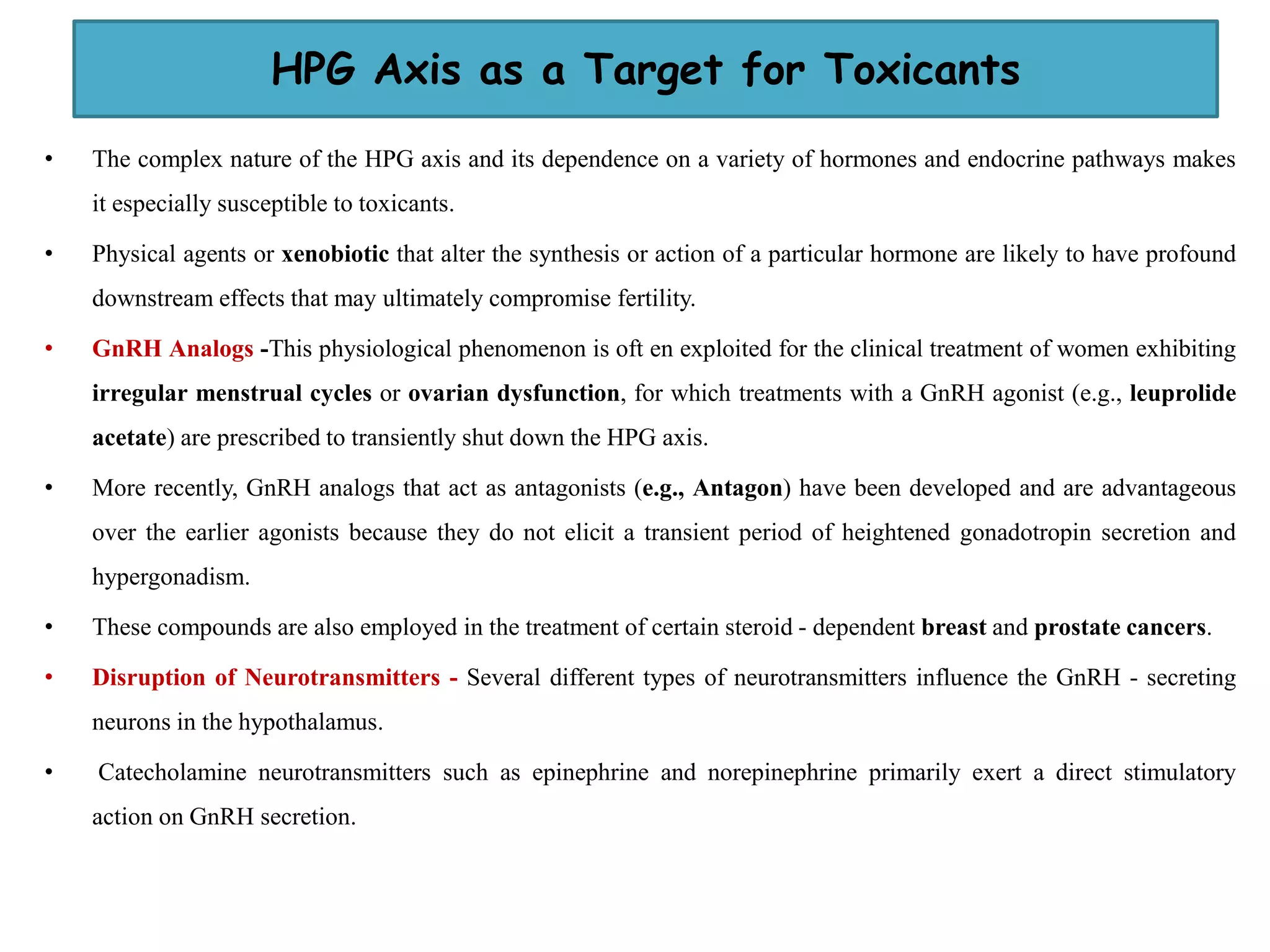 Reproductive toxicology | PPTX