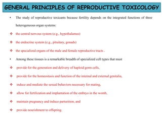 Reproductive toxicology | PPTX