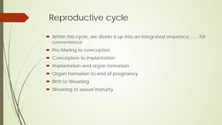 Assignment on Reproductive toxicology studies | PDF