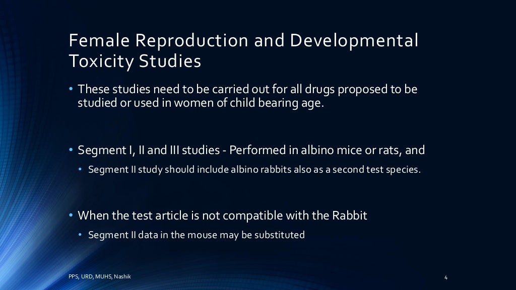 Reproductive toxicology testing | PPT