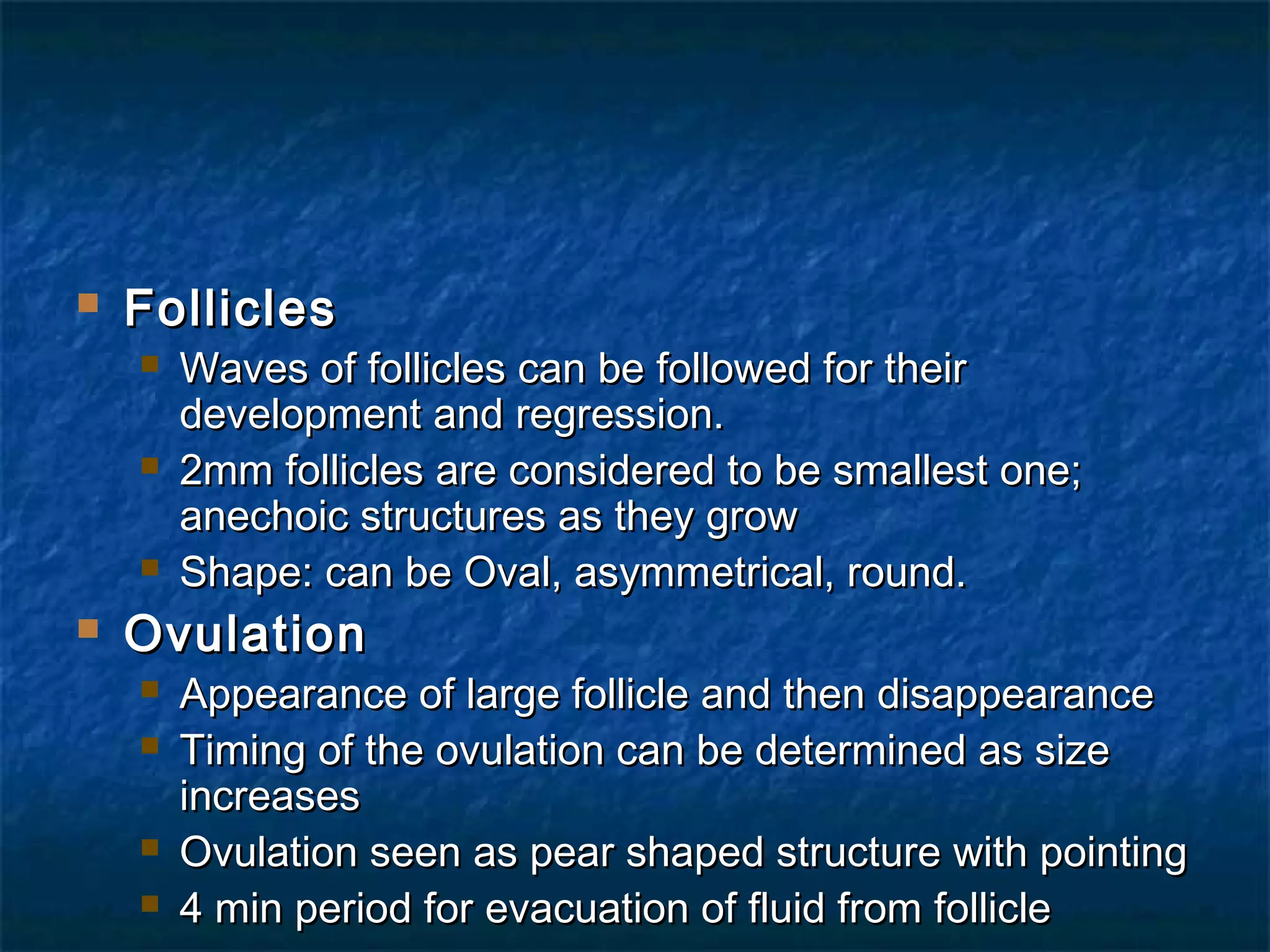Reproductive Ultrasonography in animals | PPT